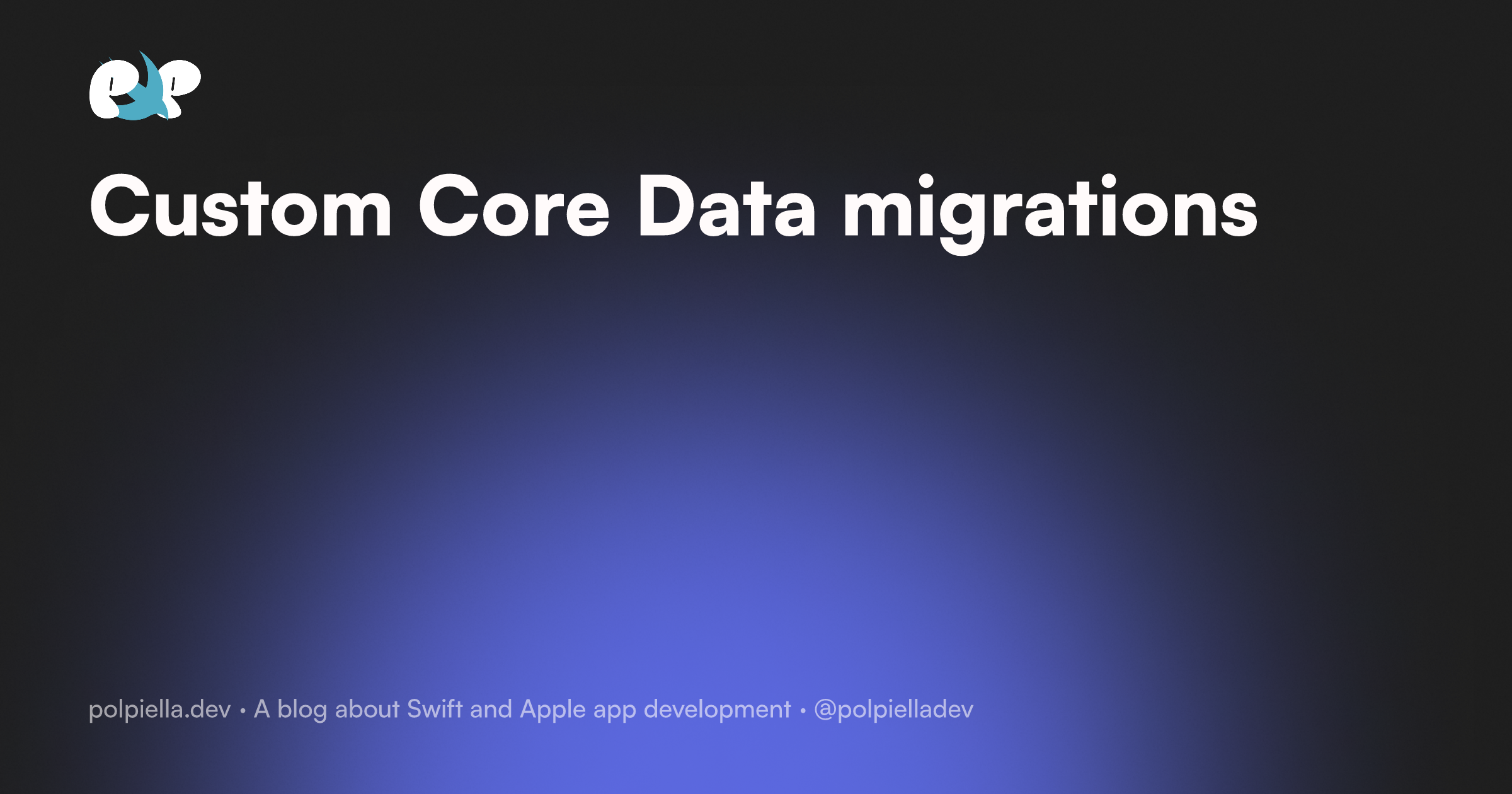 Custom Core Data migrations