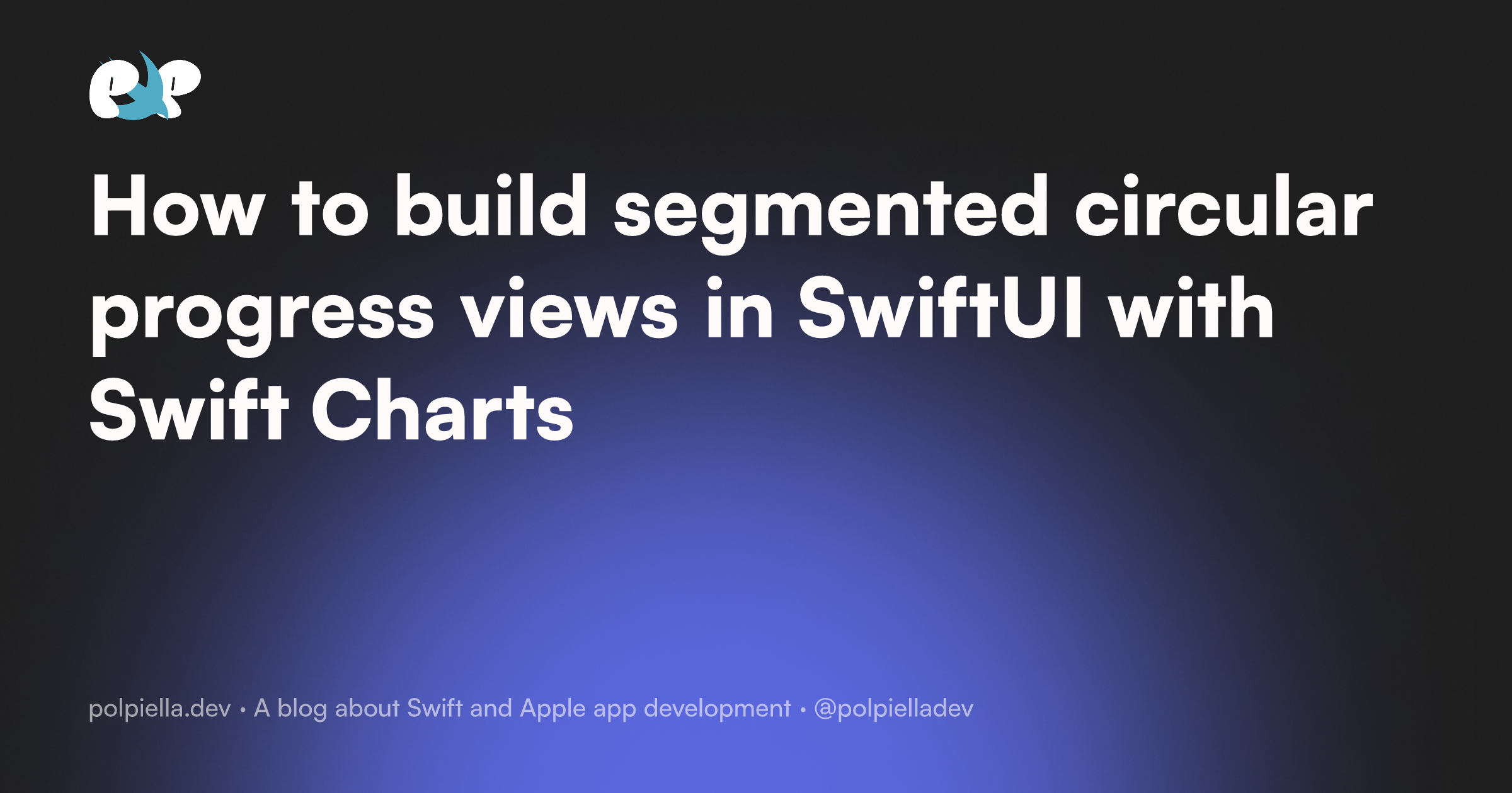 How to build segmented circular progress views in SwiftUI with Swift Charts