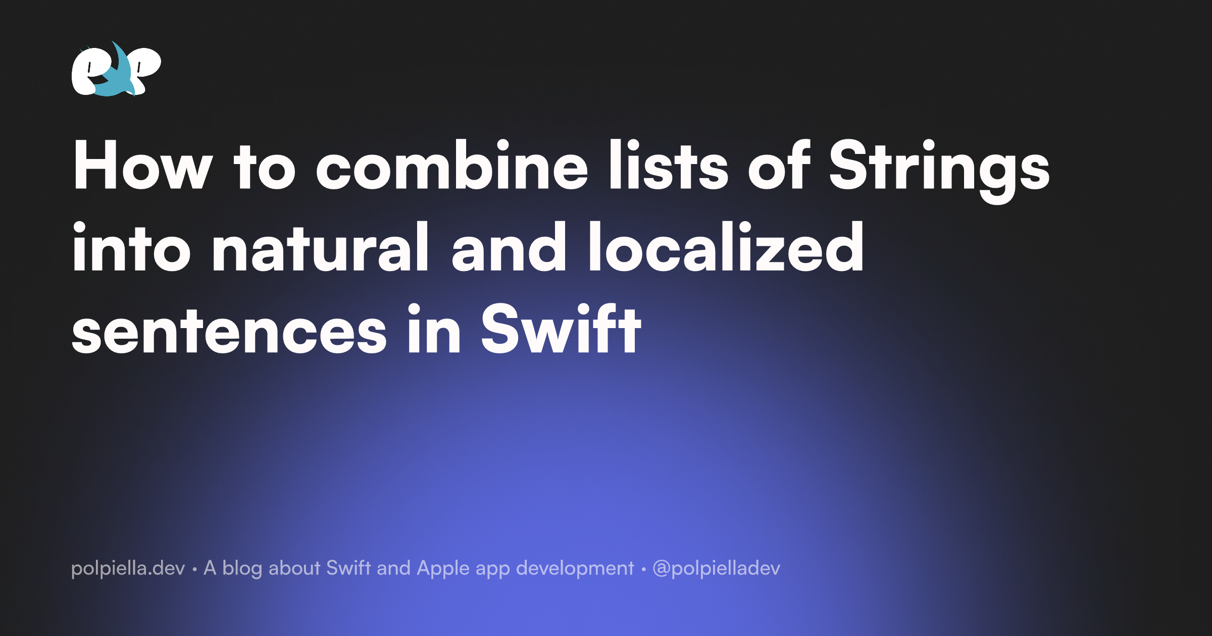 How to combine lists of Strings into natural and localized sentences in ...