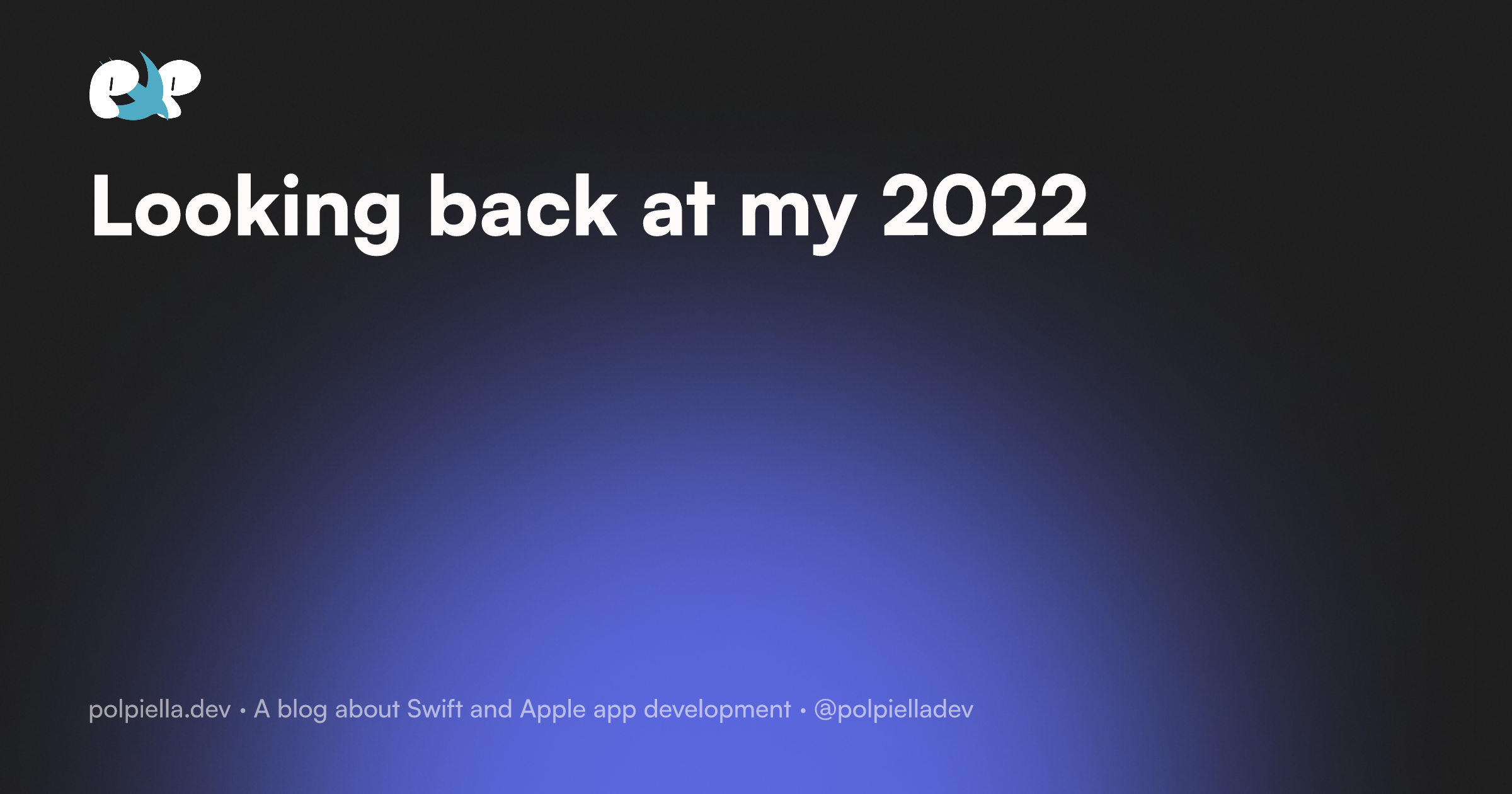 Looking back at my 2022