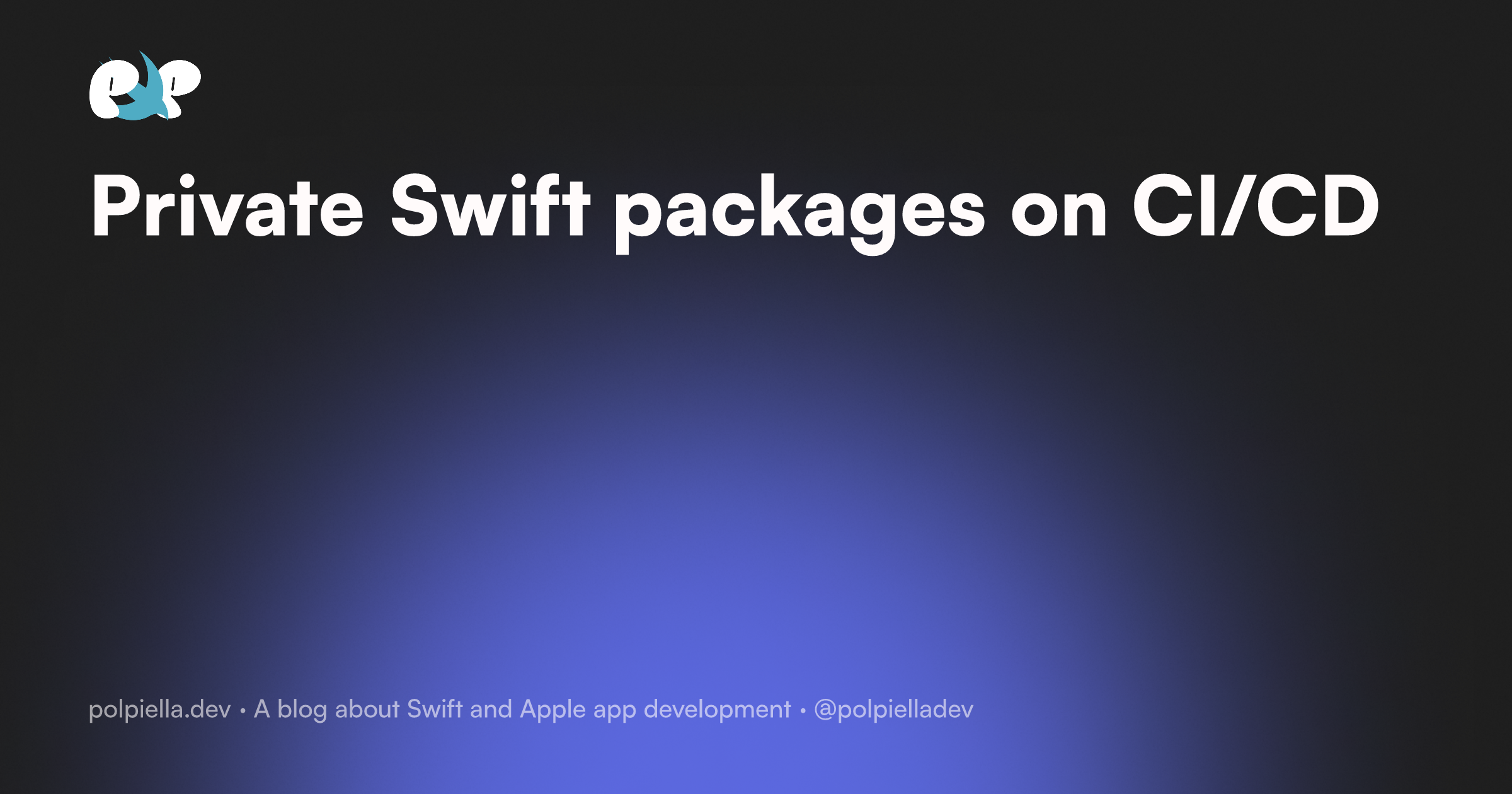 Private Swift packages on CI/CD