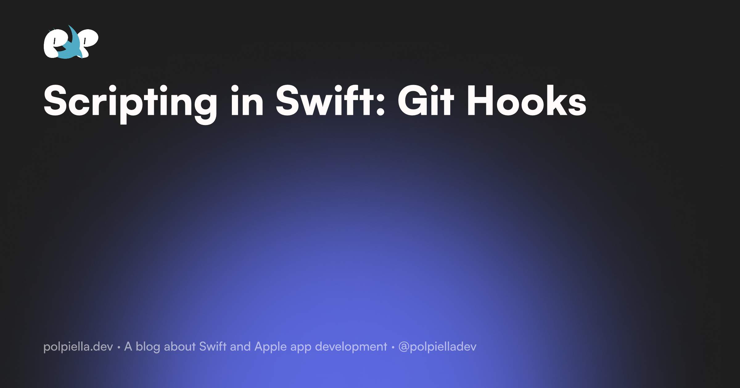 Scripting In Swift Git Hooks 